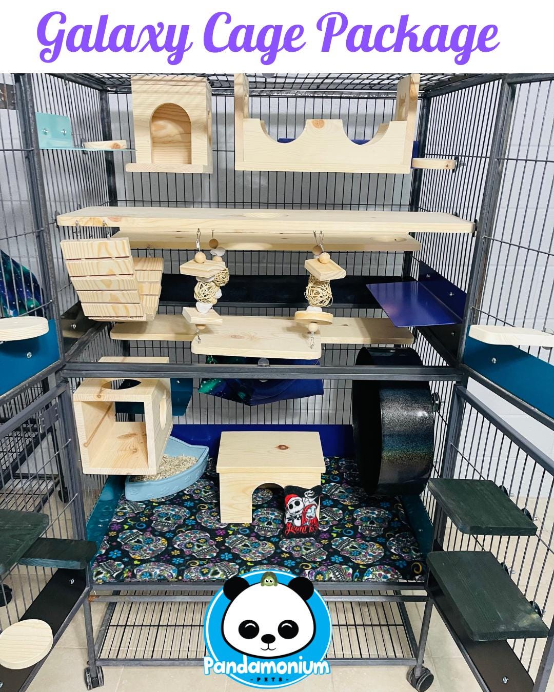 Galaxy Cage Package-full Double Level Cage Set Up - Etsy