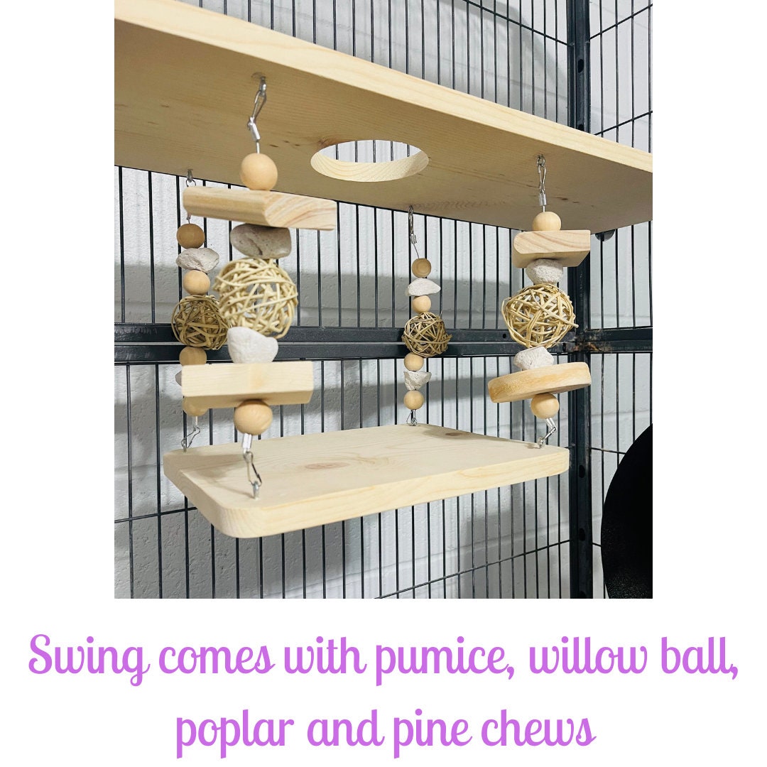 Walkway Ledge With Nibble Swing | Etsy