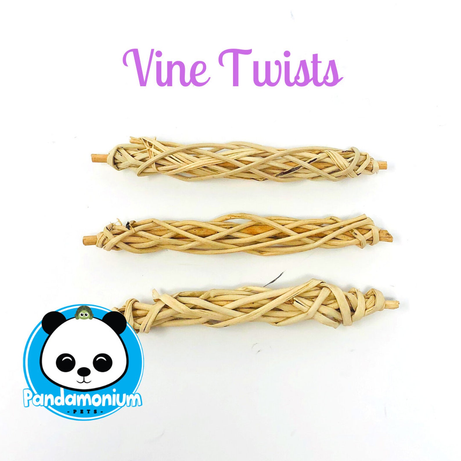 Willow Vine Twists- Chew Toys for Chinchillas, Rats, Rabbits, Degus ...
