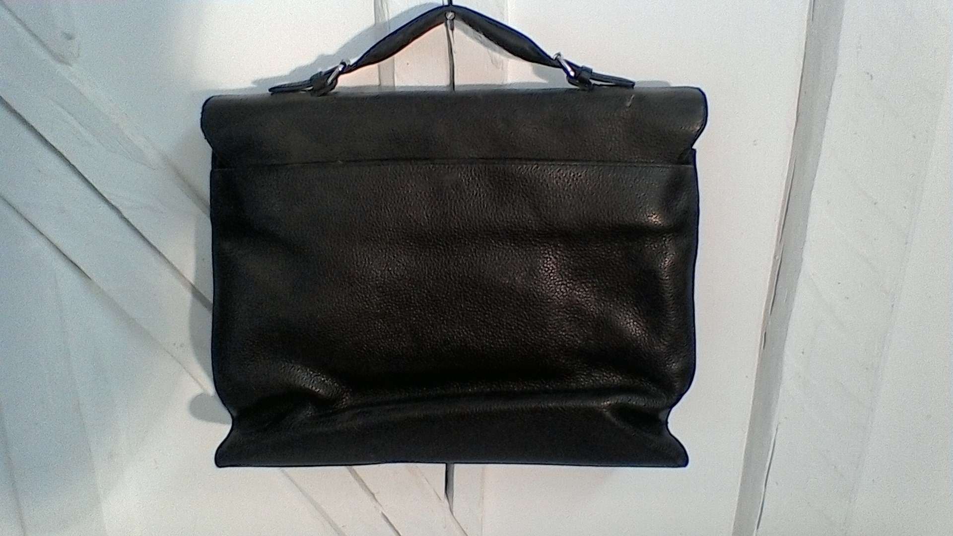 Cartable en cuir , LANCEL , vintage . - Etsy France