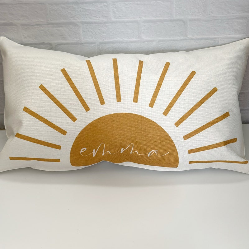 Sun Pillow - Etsy