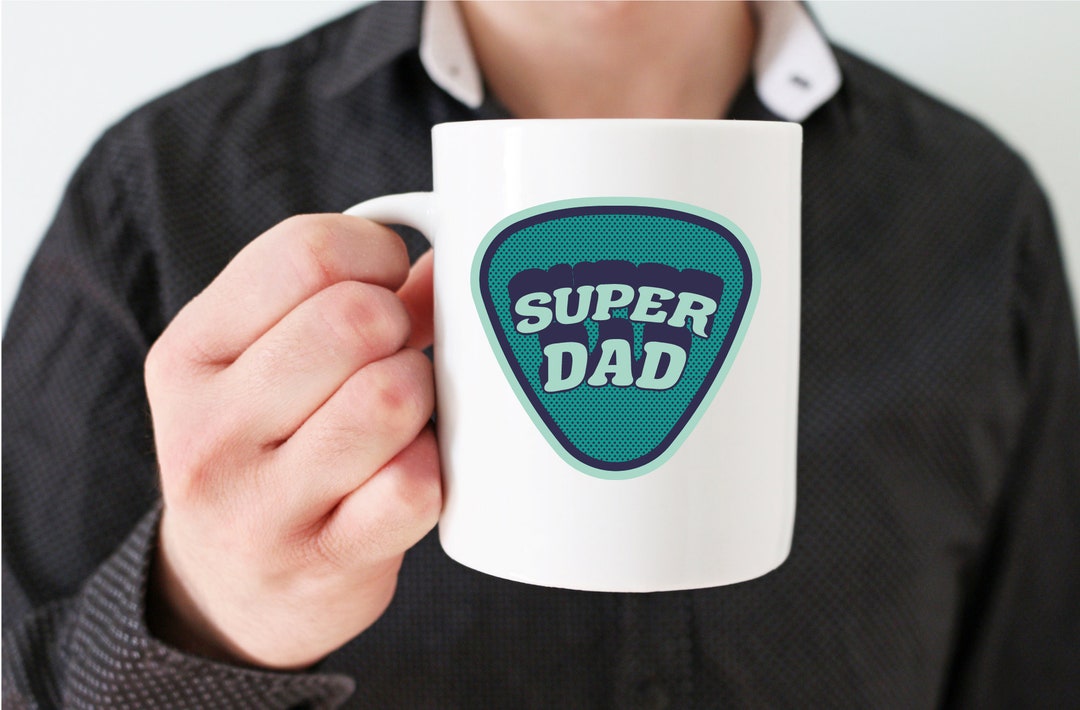 Father's Day Gift Super Dad Mug Gift for Dad - Etsy