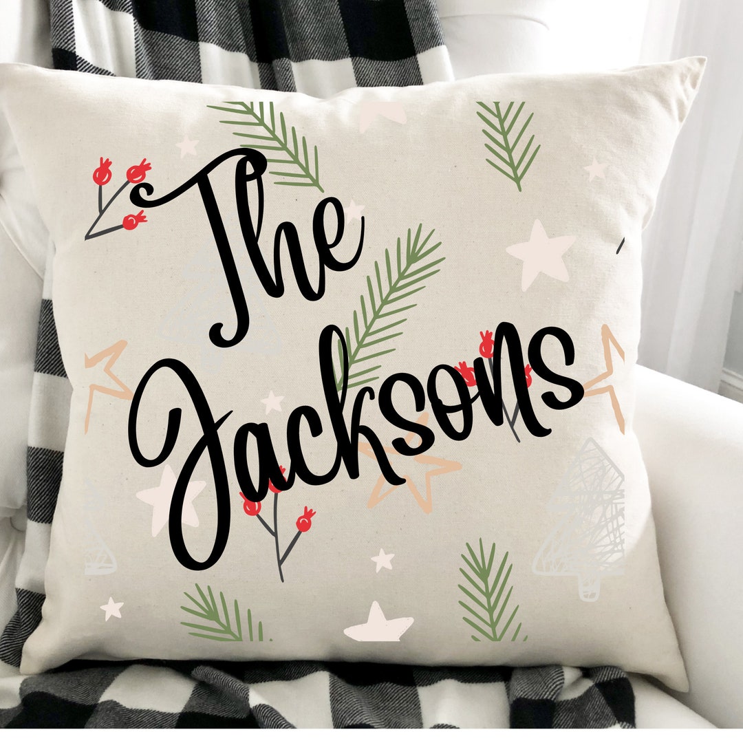 Personalized Christmas Pillow - Personalized Christmas Gift ...