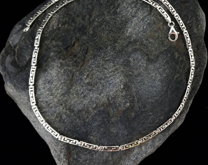 Herringbone Gold Necklace Flat Snake Chain Gold Plated Serpent Sterling ...