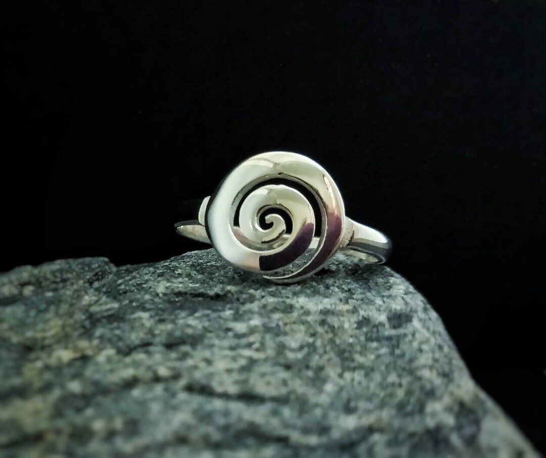Ring Greek Spiral, Sterling Silver 925, Minoans Ancient Greek Jewelry ...