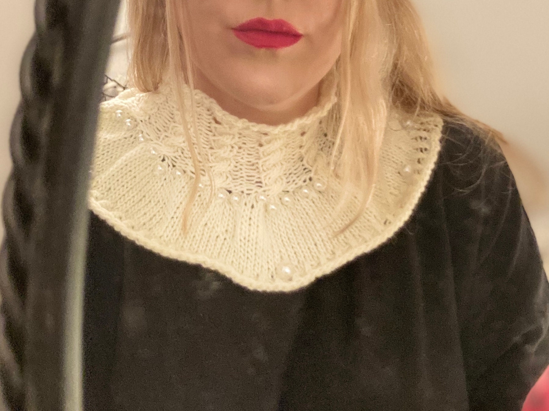 The Constance Collar Knitting Pattern - Etsy