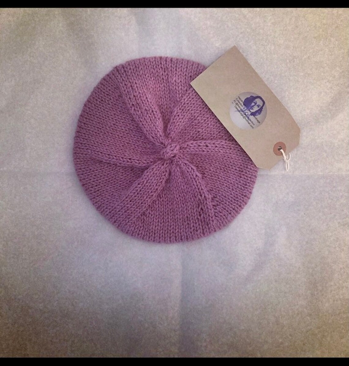 The Raspberry Baby Beret - Etsy UK