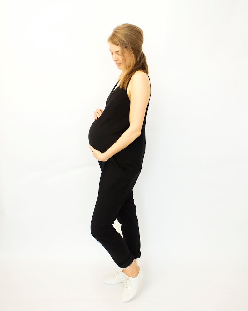 Jumpsuit Sewing Pattern, Printable Pdf, Comfy Maternity Jumpsuit ...