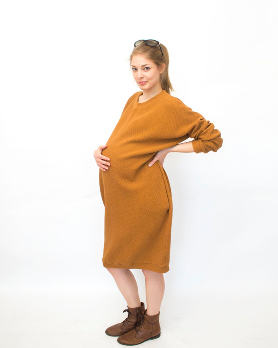 Maxi Dress Sewing Template, Maternity Dress Pattern, Easy & Cool Sewing ...