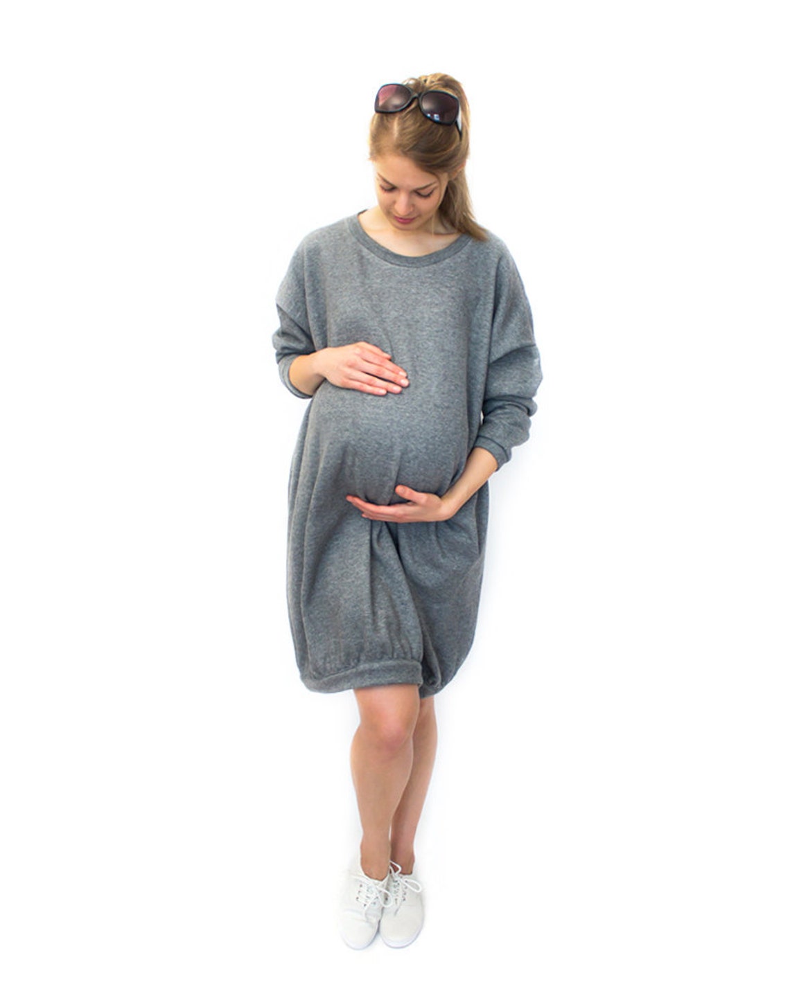 Jersey Dress Sewing Pattern Maternity Dress Template Jersey | Etsy