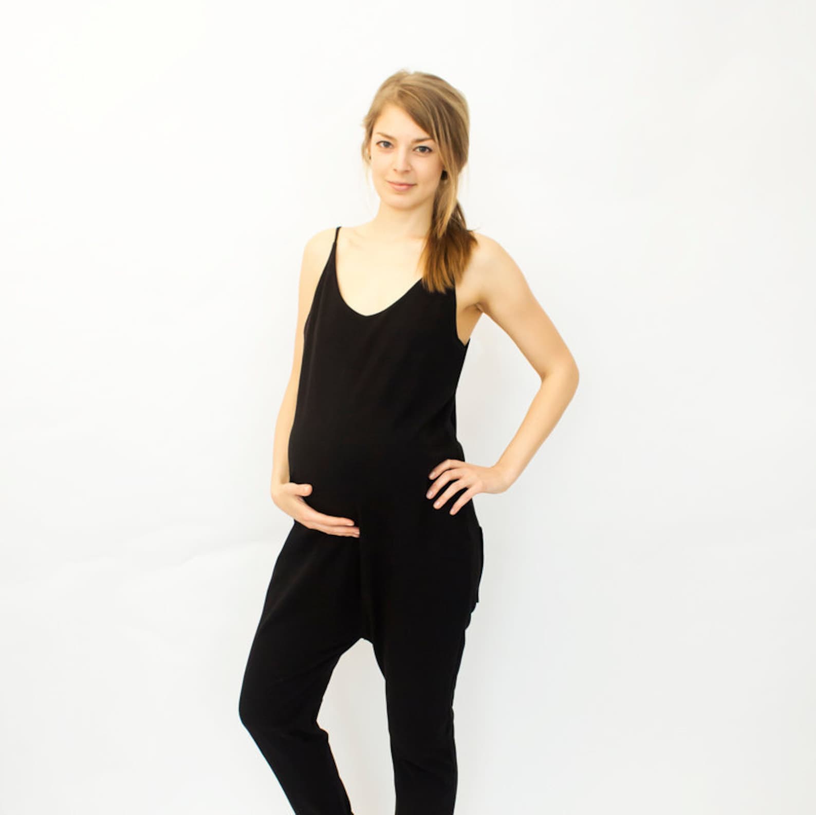 Jumpsuit Sewing Pattern, Printable Pdf, Comfy Maternity Jumpsuit ...