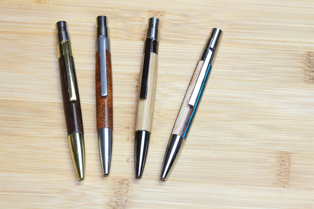 Dura Click Slim Mini Click Pen in Various Materials and Finishes - Etsy