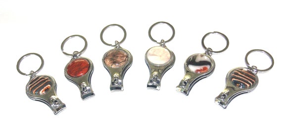 Nail Clippers/bottle Opener and Key Ring All-in-one With | Etsy