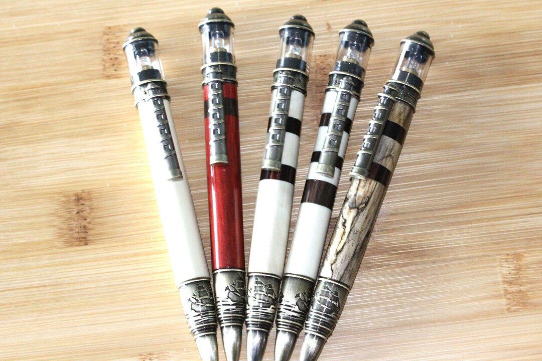 Lighthouse Pens in Various Materials and Finishes. Lighthouse - Etsy