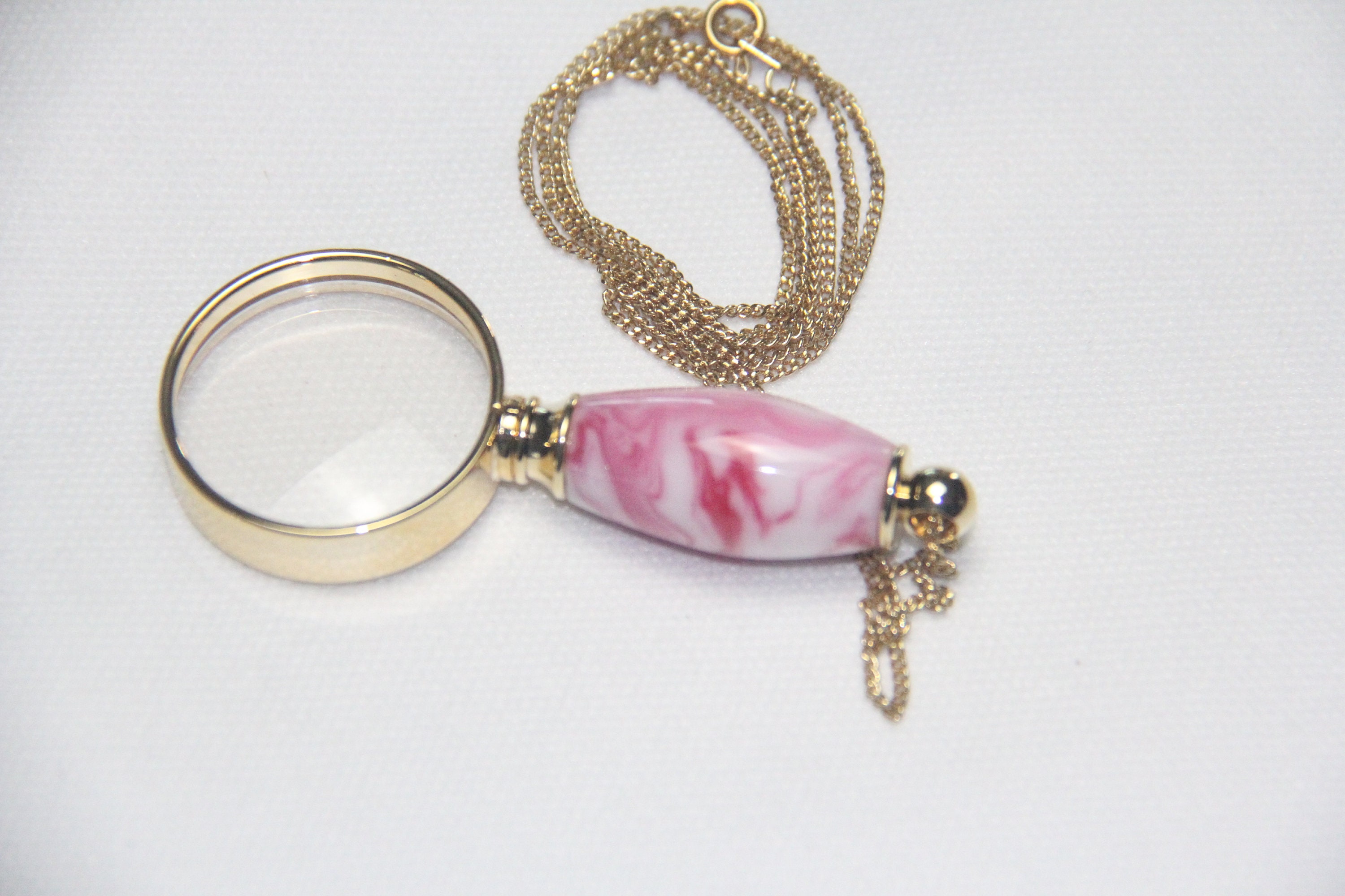 Mini Magnifying Glass on Necklace with Various Handle | Etsy