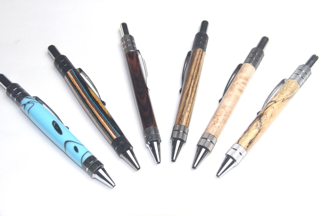 Clever Click Pen in Various Finishes and Woods - Etsy