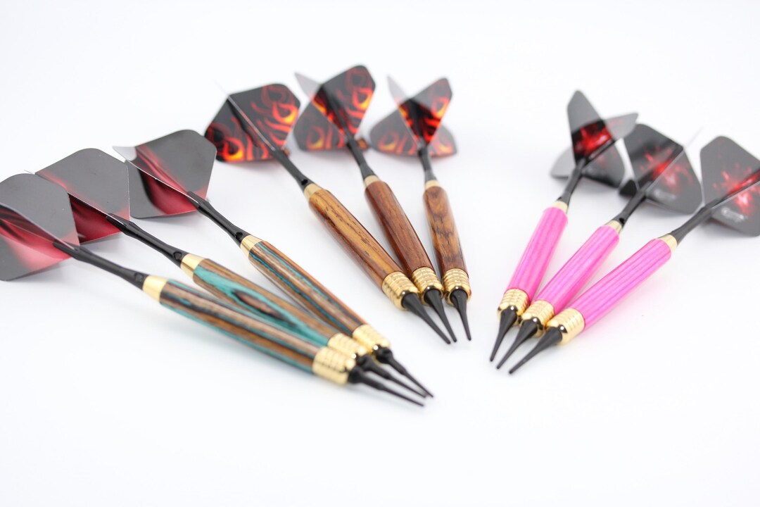 Steel and Plastic Tipped Darts With Various Body Materials - Etsy