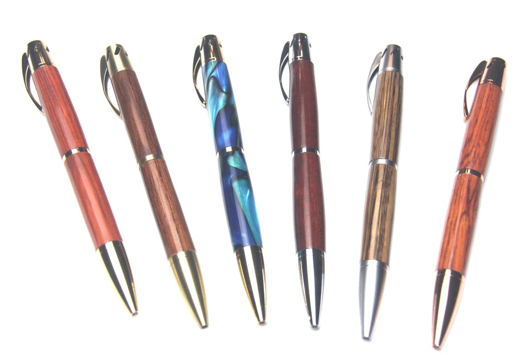 Aromatherapy Pens Wicks and Vial in Various Woods and Finishes - Etsy