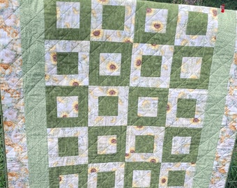 Sage Green Quilt - Etsy