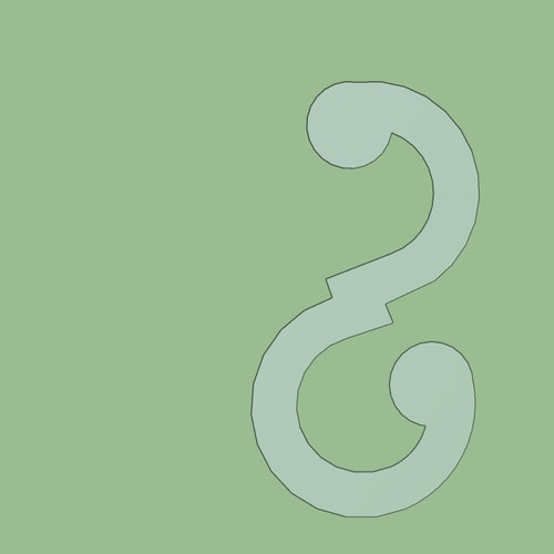 Scallop Base Template INSTANT DOWNLOAD - Etsy