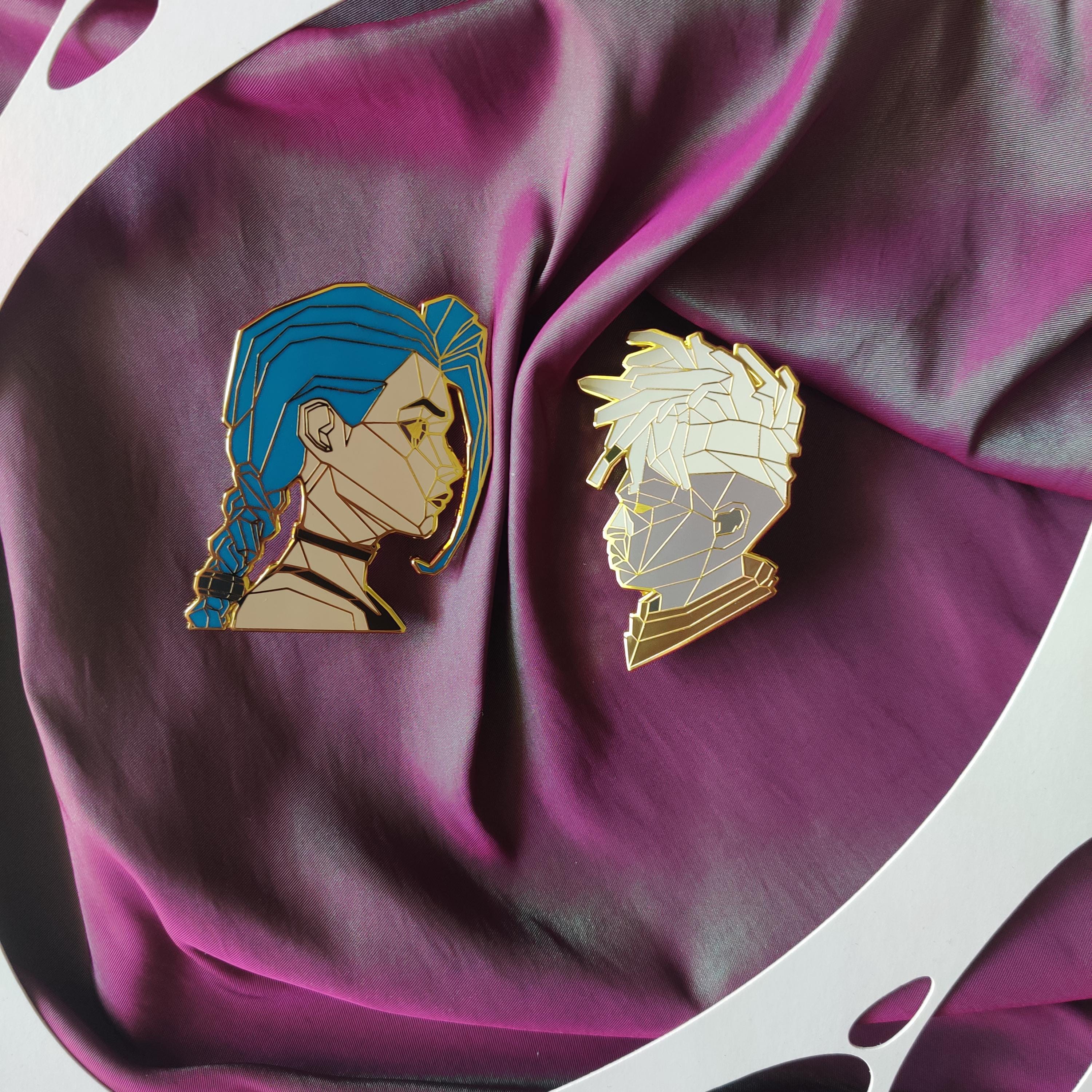 Art Deco Enamel Pins - Etsy