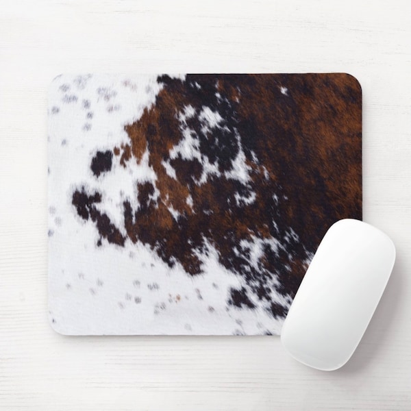 Cow Print Mouse Pad - Etsy