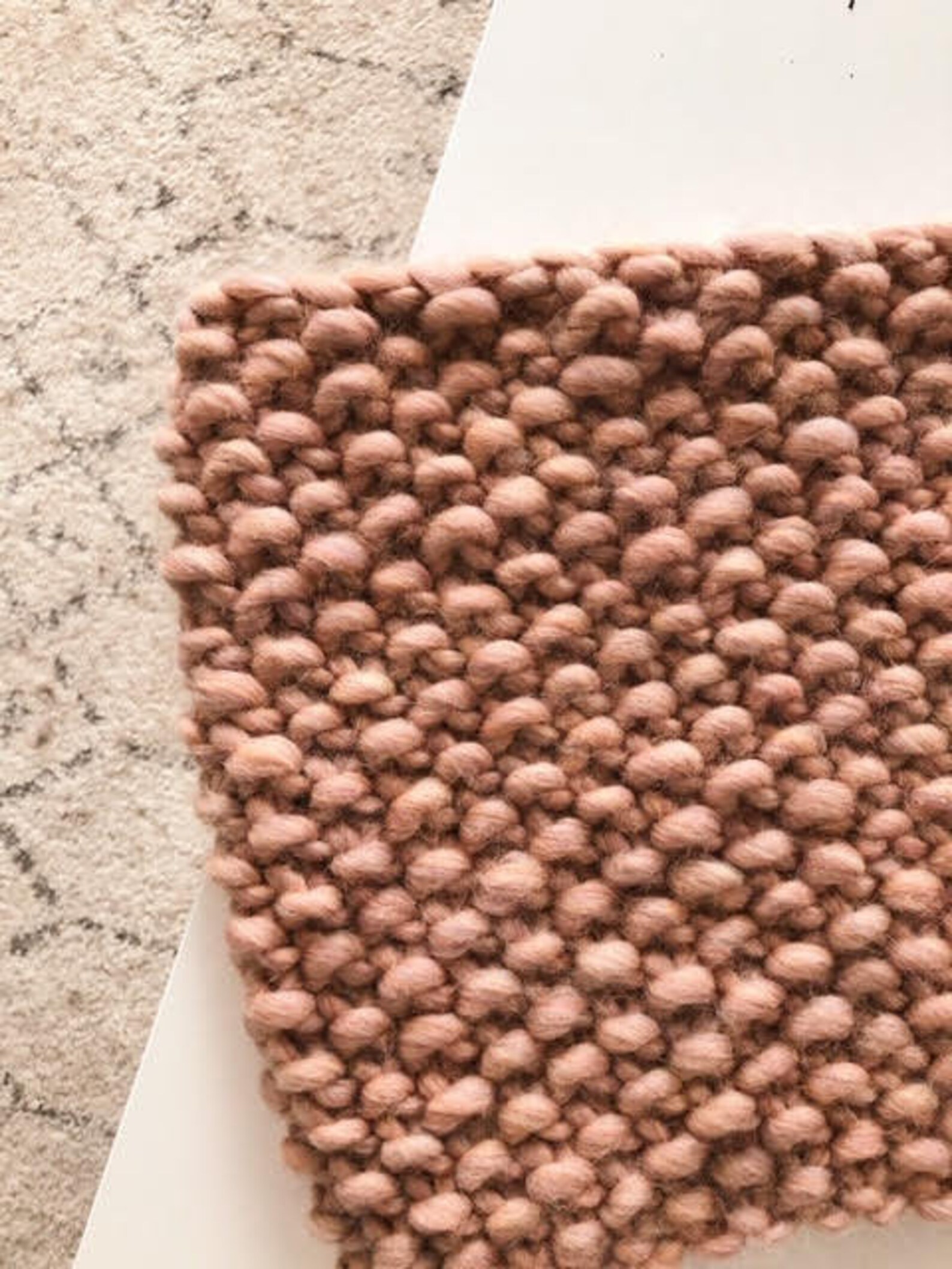 Knitting Pattern THE PEBBLE COWL Knit Cowl Basic Knitting | Etsy