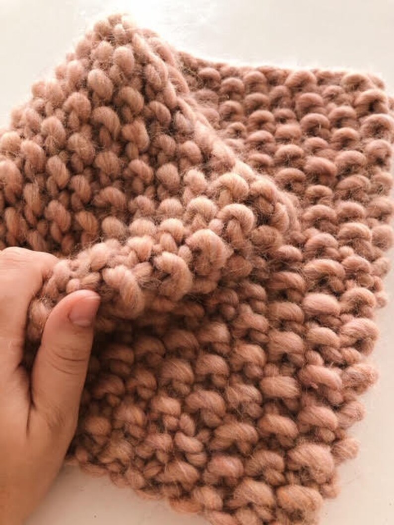 Knitting Pattern THE PEBBLE COWL Knit Cowl Basic Knitting - Etsy