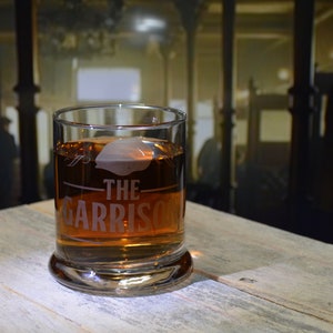 The Garrison Peaky Blinders Glassware Whiskey/tumbler Great Gifts ...