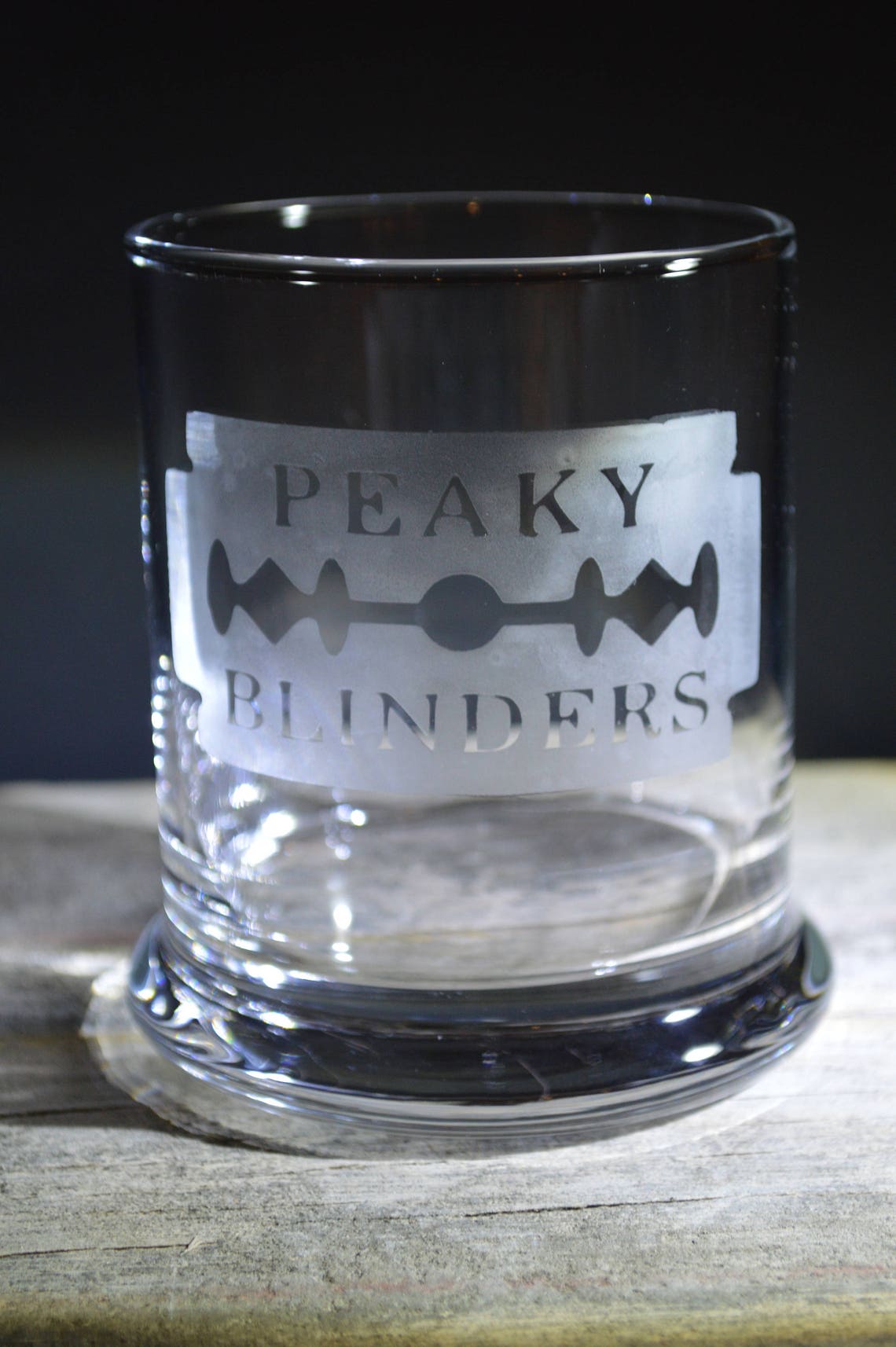 Peaky Blinders With a Razor Blade T.v. Series Popular | Etsy