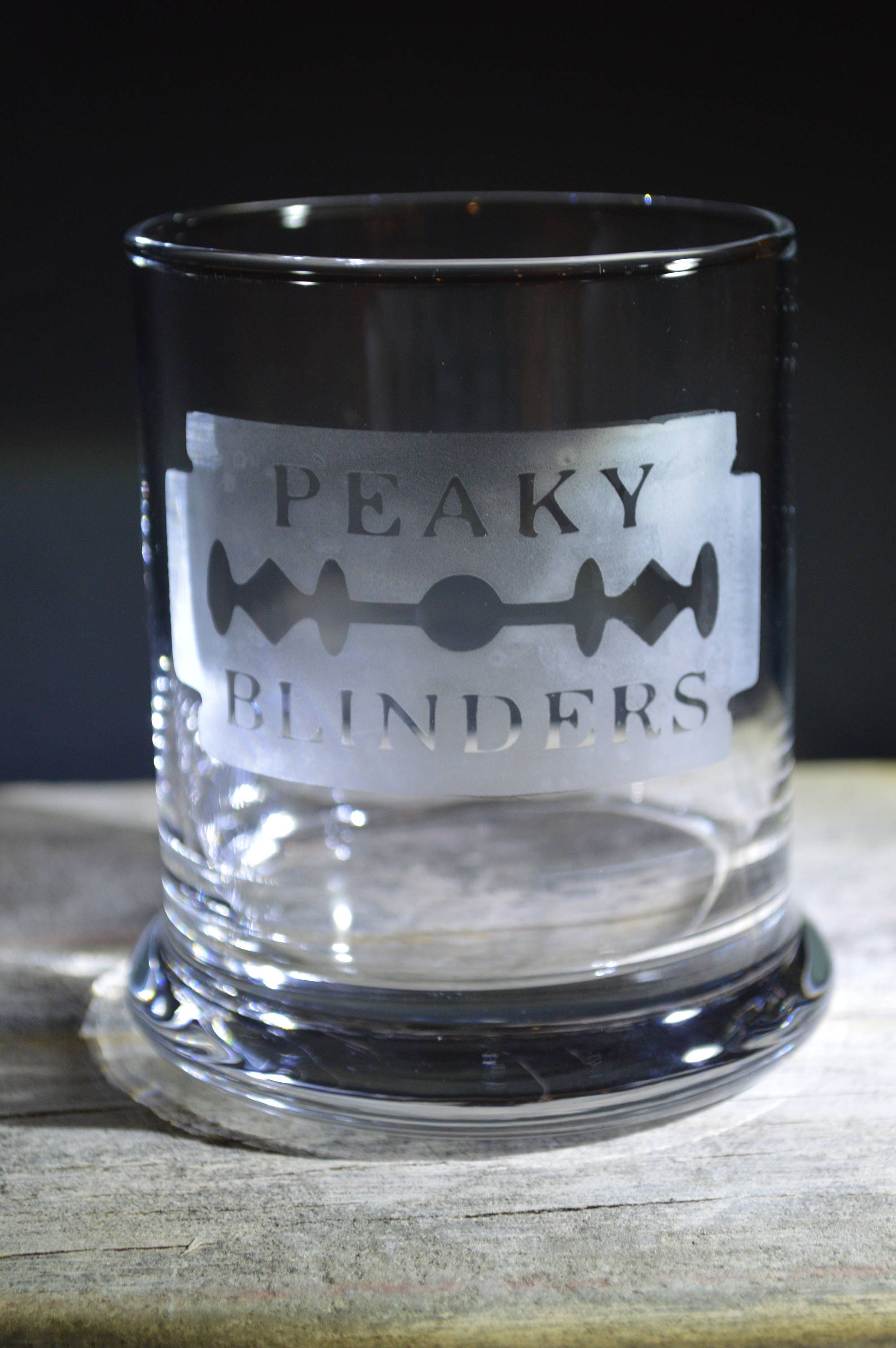 Peaky Blinders With a Razor Blade T.v. Series Popular | Etsy