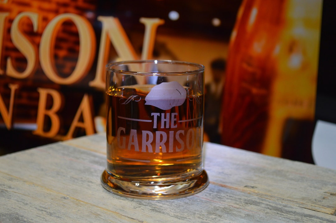The Garrison Peaky Blinders Glassware Whiskey/tumbler Great Gifts ...