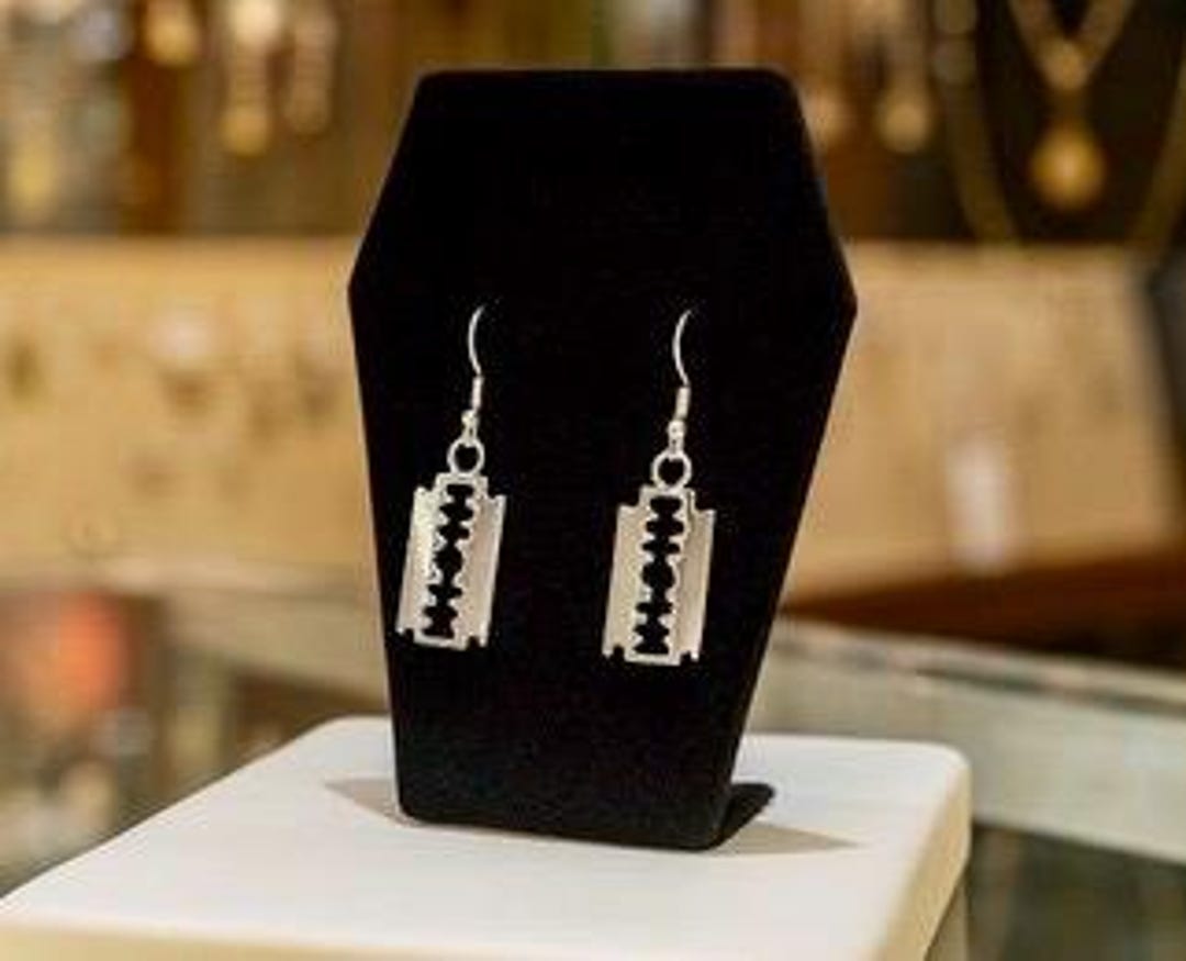 Earrings Peaky Blinders Razor Blade T.v.series Netflix Popular Great ...