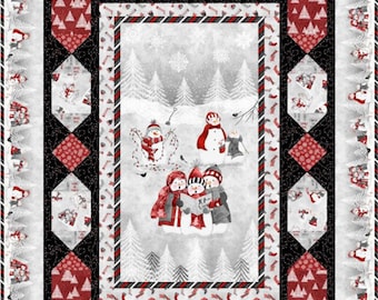 Snow What Fun Quilt Kit by Wilmington Prints 49 X - Etsy