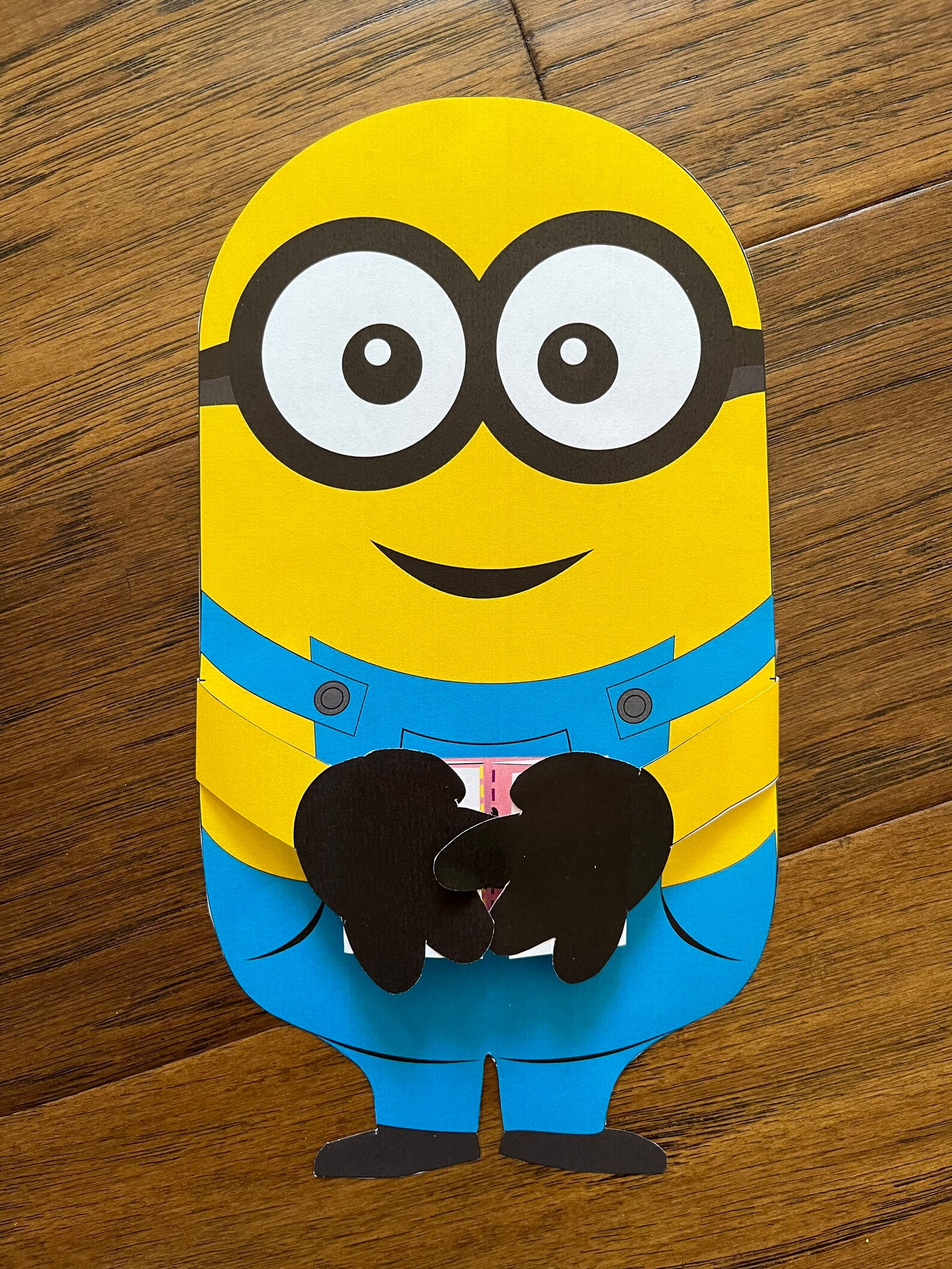 Pop up Minion Birthday Card Digital Download - Etsy
