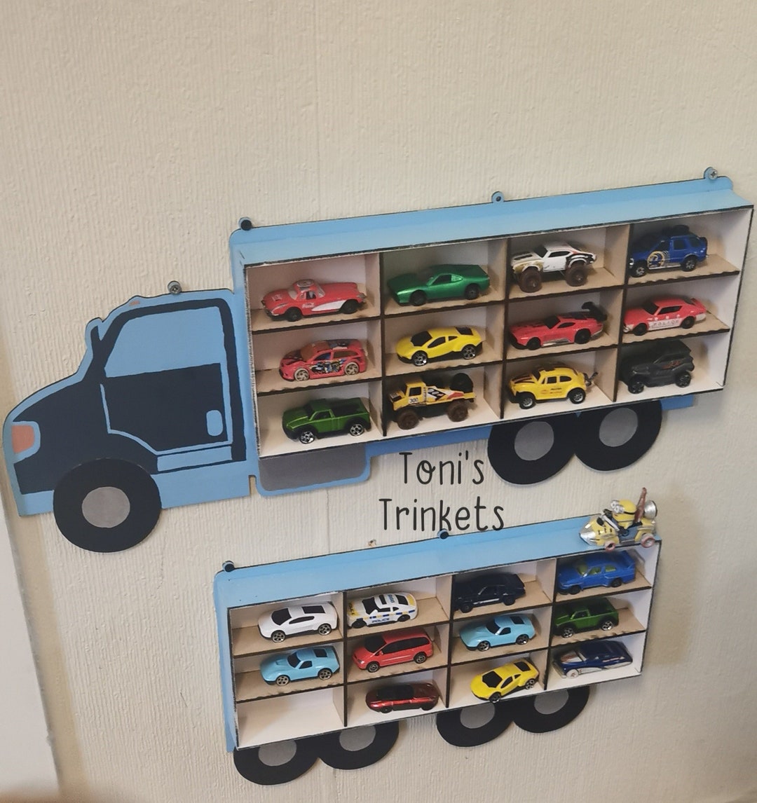 Toy Car Storage Shelf Car Display Toy Cars - Etsy