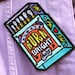 Burn Bright Matchbox Pocket Patch Matchbox Embroidered Iron on Patches ...