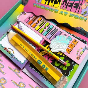 Pencil Novelty Cellulose Acetate Ruler, Mental Health Themed 15cm ...