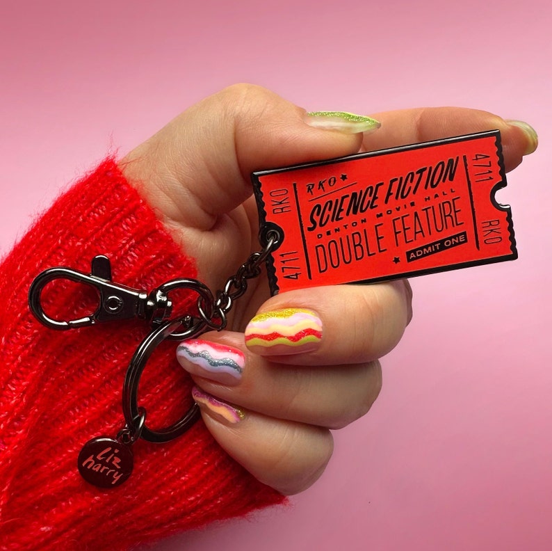 Science Fiction Double Feature Rocky Horror Ticket Keychain - RHPS ...