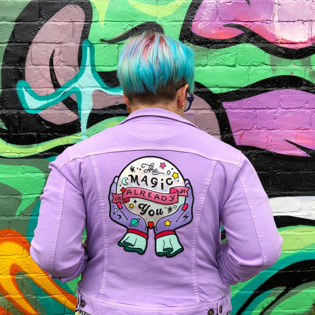 The Magic is Already in You XL Patch - Crystal Ball Embroidered Iron on ...