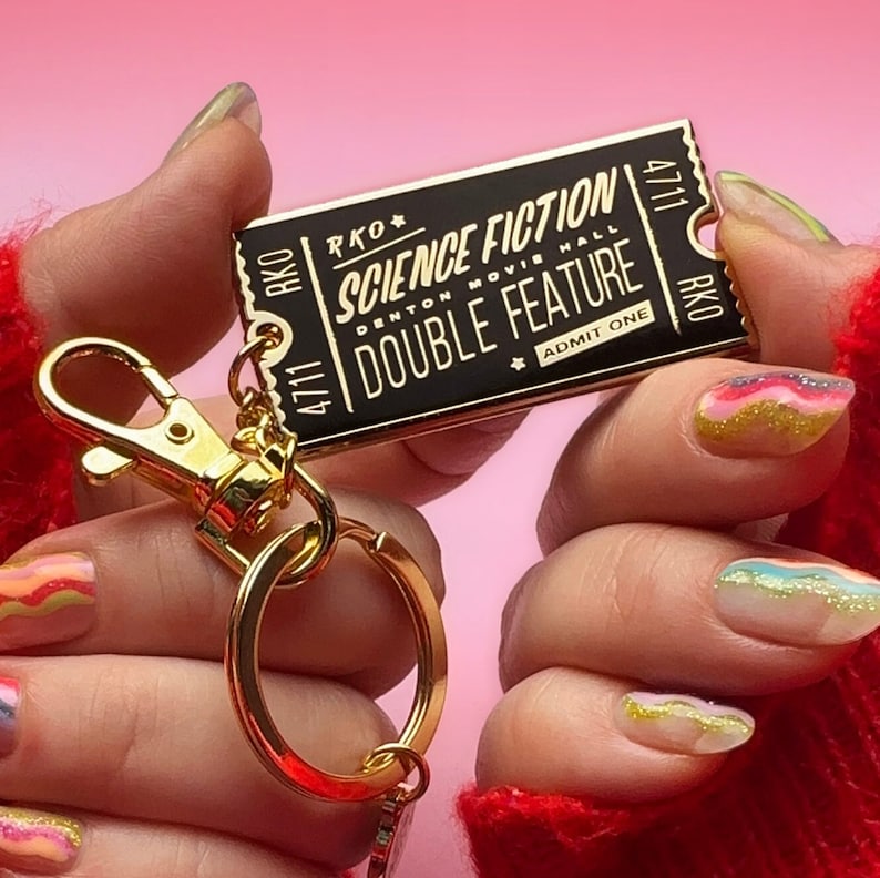 Science Fiction Double Feature Rocky Horror Ticket Keychain - RHPS ...