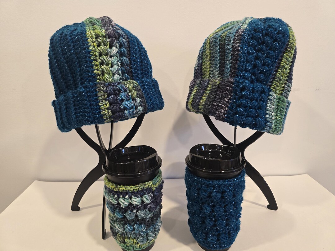 Handmade Friendship Hats With Matching Cup Cozies - Etsy