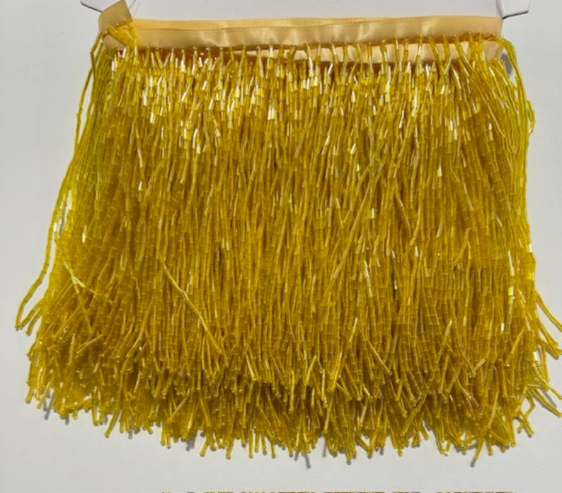10 Colors - Style Fringe B1: Beaded Fringe by Yard - 6" Wide - Etsy
