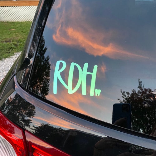 Tooth Decal Dental Hygienist Decaldental Assistant Decal - Etsy