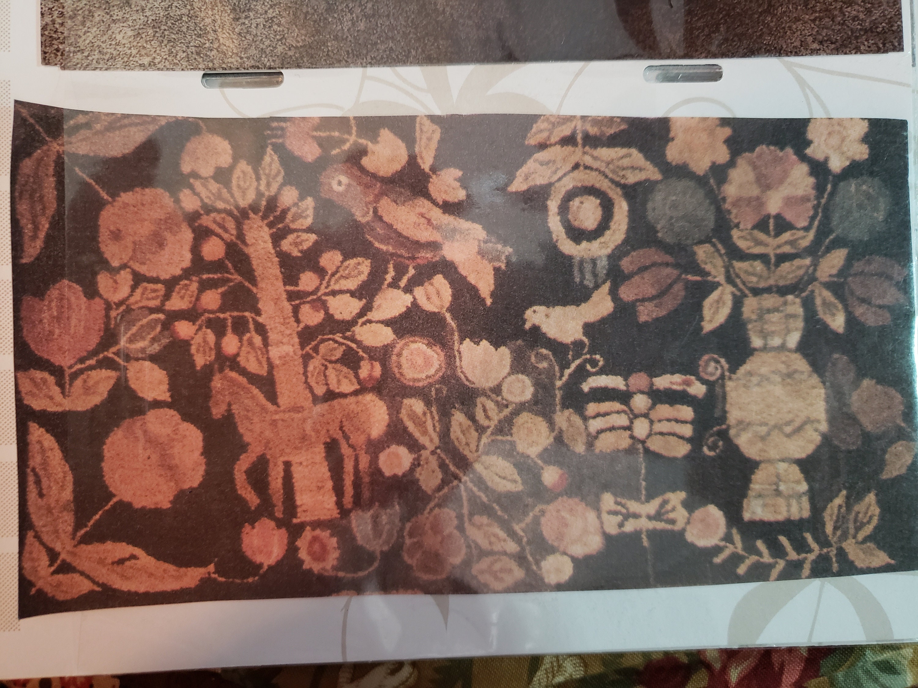 My Friend's Floral rug Hooking Pattern on Linen - Etsy