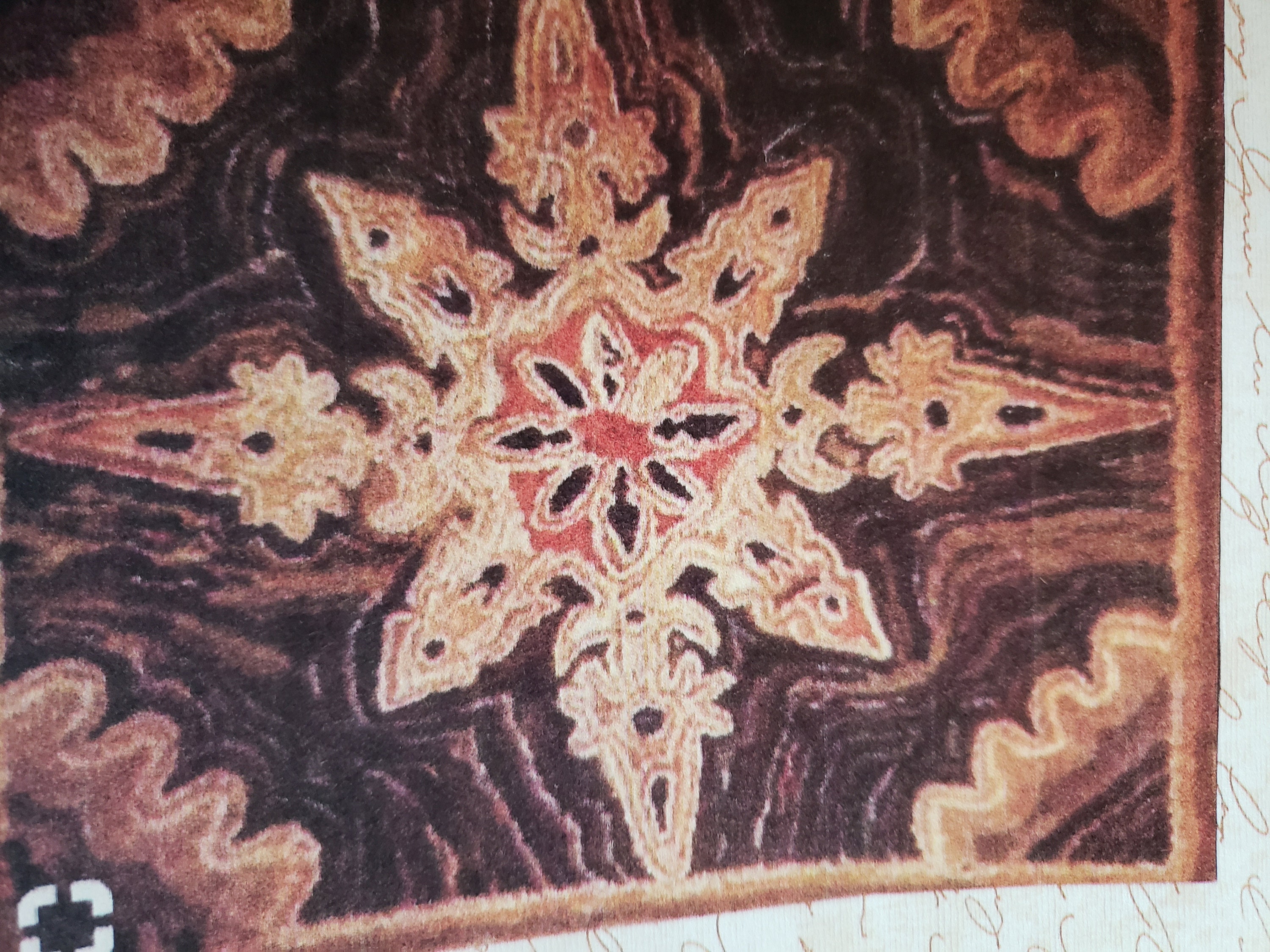 SNOWFLAKE RUG PATTERN - Etsy