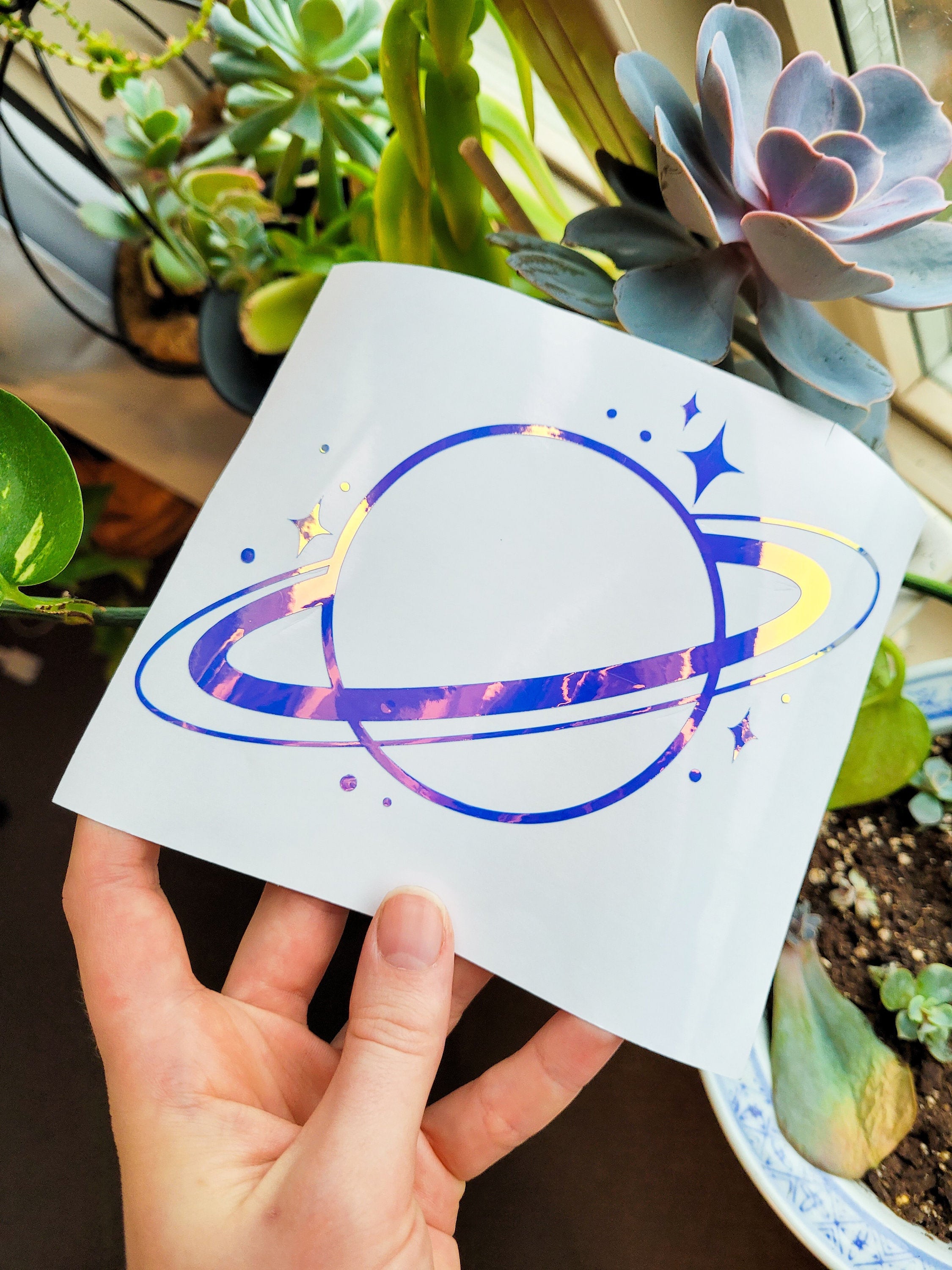 Celestial Planet Space Decal / Sticker | Etsy