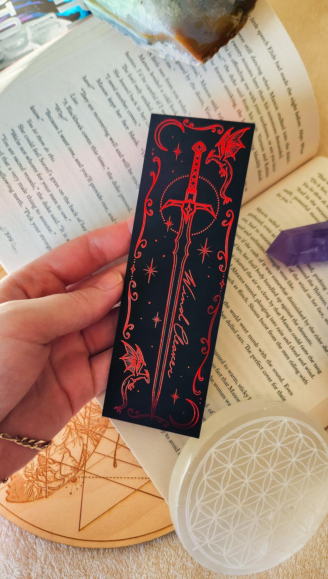 Officially Licensed Wind-cleaver Sword Throne of Glass Red Foil ...