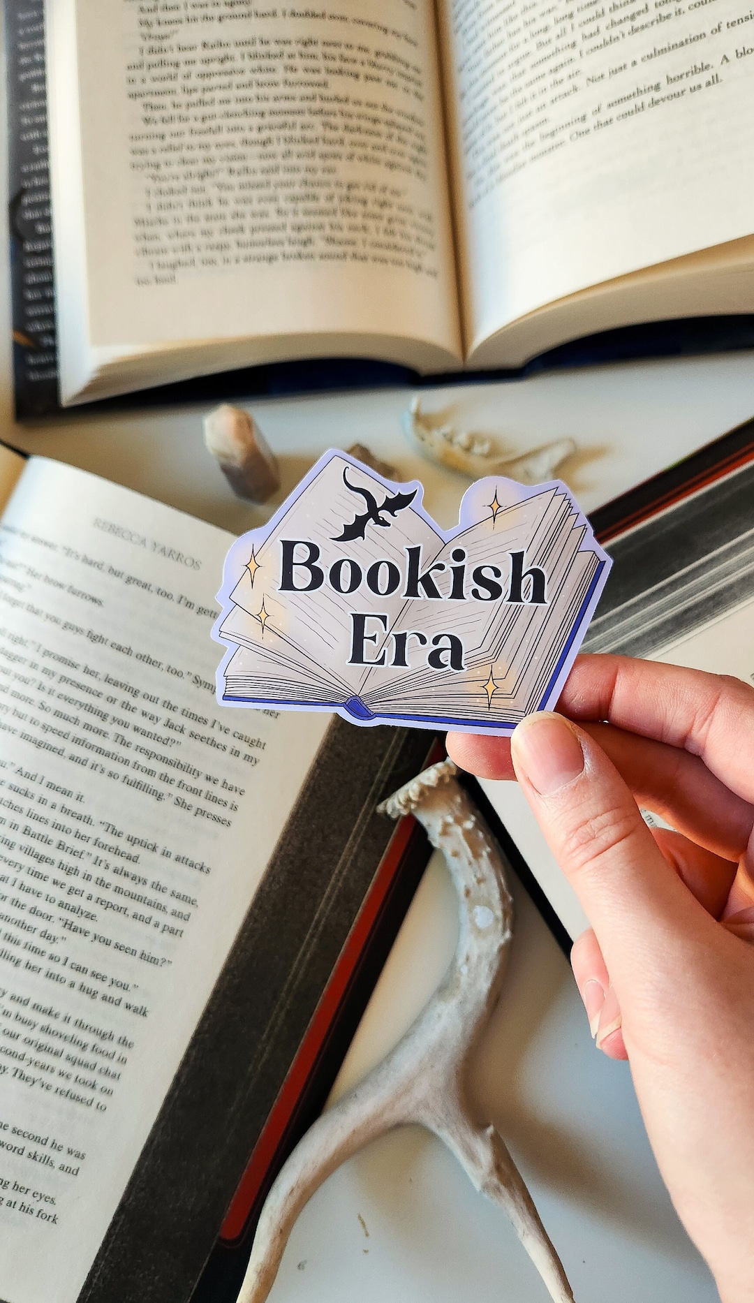 Bookish Era Fantasy Book Vinyl Sticker / Decal - Etsy