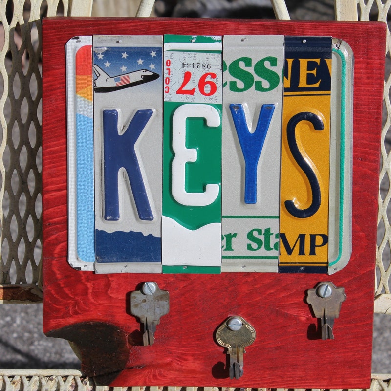 Upcycled License Plates - Etsy